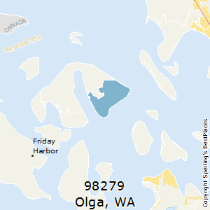 Olga (zip 98279), WA