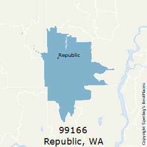 Republic (zip 99166), WA