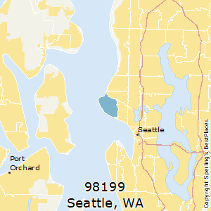 Seattle Downtown Zip Code Map - United States Map