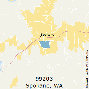 Spokane (zip 99203), WA