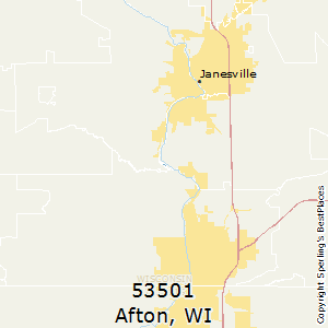 Afton (zip 53501), WI