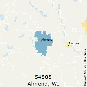 Almena (zip 54805), WI