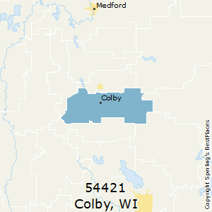 Colby (zip 54421), WI
