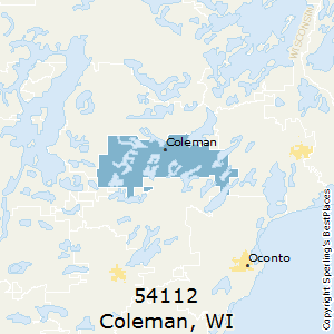 Coleman (zip 54112), WI