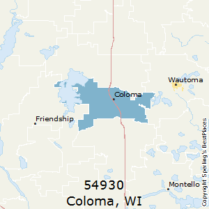 Coloma (zip 54930), WI