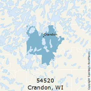 Crandon (zip 54520), WI