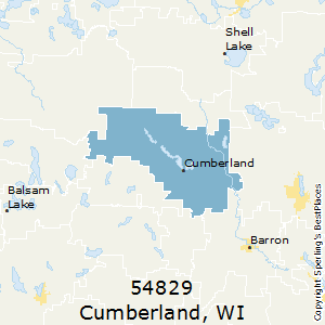 Cumberland (zip 54829), WI