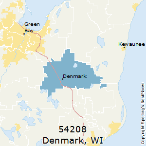 Denmark (zip 54208), WI