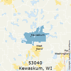 Kewaskum (zip 53040), WI