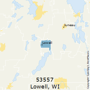 Lowell (zip 53557), WI