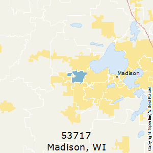 Madison (zip 53717), WI