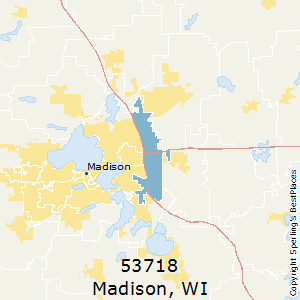 Madison (zip 53718), WI