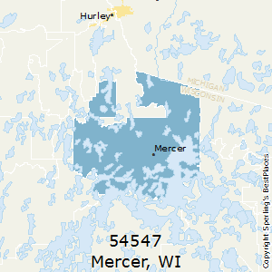 Mercer (zip 54547), WI