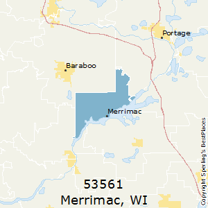 Merrimac (zip 53561), WI