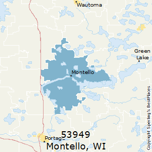 Montello (zip 53949), WI