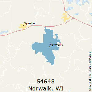 Norwalk (zip 54648), WI