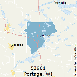 Portage (zip 53901), WI