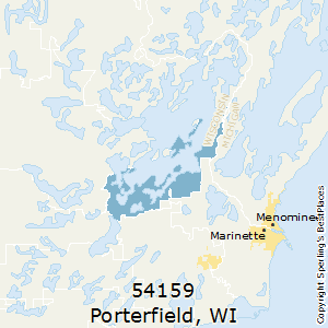 Porterfield (zip 54159), WI