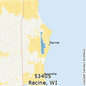 Racine (zip 53405), WI