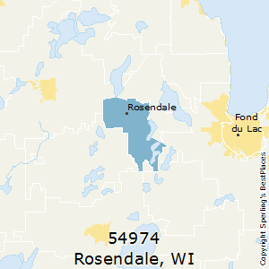 Rosendale (zip 54974), WI
