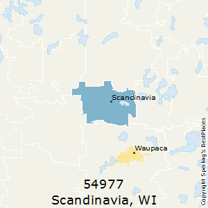 Scandinavia (zip 54977), WI