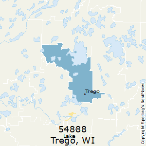 Trego (zip 54888), WI