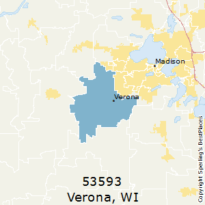 Verona (zip 53593), WI
