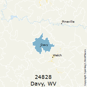 Davy (zip 24828), WV
