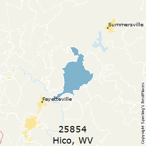Hico (zip 25854), WV