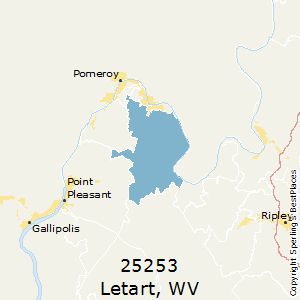 Letart (zip 25253), WV