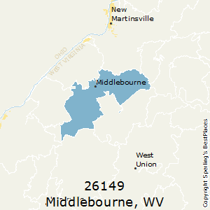 Middlebourne (zip 26149), WV