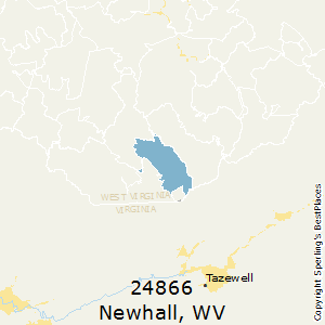 Newhall (zip 24866), WV