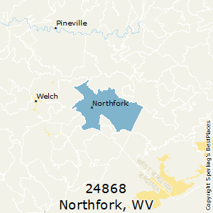 Northfork (zip 24868), WV