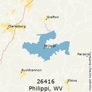 Philippi (zip 26416), WV