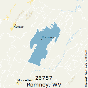 Romney (zip 26757), WV