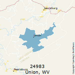 Union (zip 24983), WV
