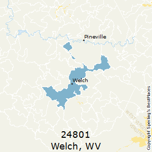 Welch (zip 24801), WV
