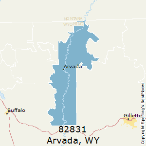 Arvada Co Zip Code Map - Map
