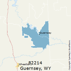 Guernsey (zip 82214), WY