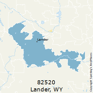 Lander (zip 82520), WY