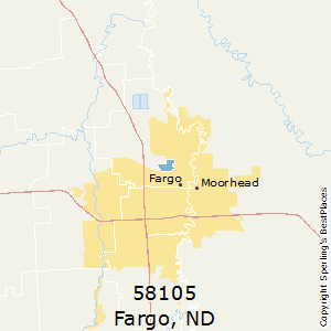 Fargo (zip 58105), ND