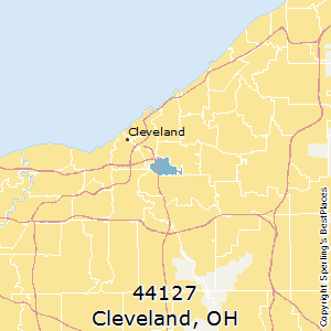 Map Of Cleveland Ohio Area Zip Codes
