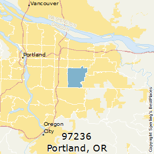 Portland Or Zip Code Map Free - United States Map