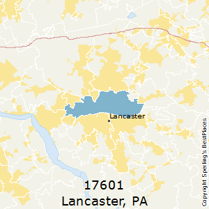 Zip Code Map Lancaster County Pa - United States Map