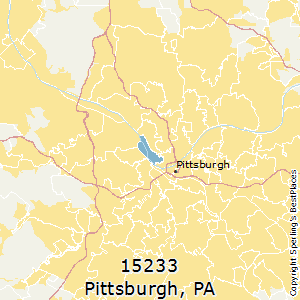 Zip Code Map Pittsburgh Pa - Map