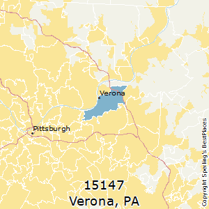 Verona Pennsylvania Pa 15147 Profile Population Maps