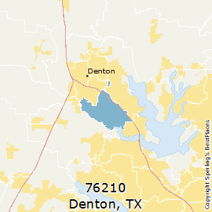 Denton (zip 76210), TX